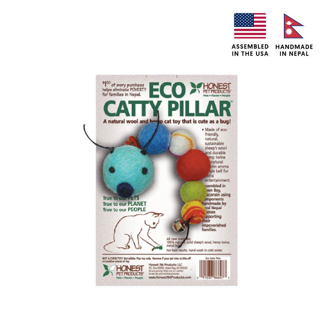 Eco-Quacker Duck Dog Toy | Handmade in the USA | Natural Hemp & Wool ...